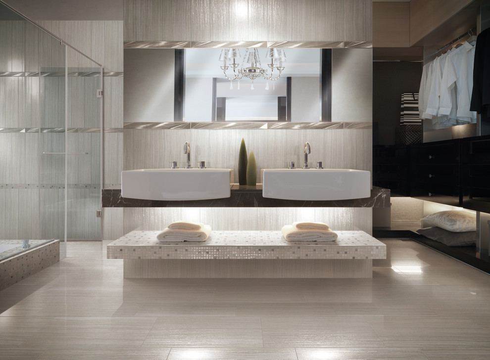 Cancos Tile and Stone - Modern - Bathroom - New York - by CANCOS Tile ...
