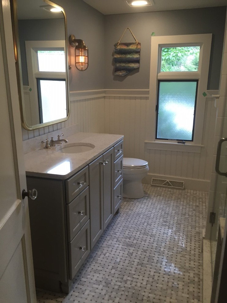 Cape Cod bathroom remodel: summer 2016 - Transitional - Bathroom ...