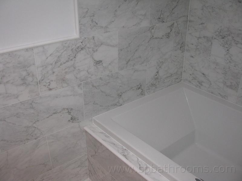 Carrara marble bathroom - Traditional - Bathroom - Toronto - by Urban ...