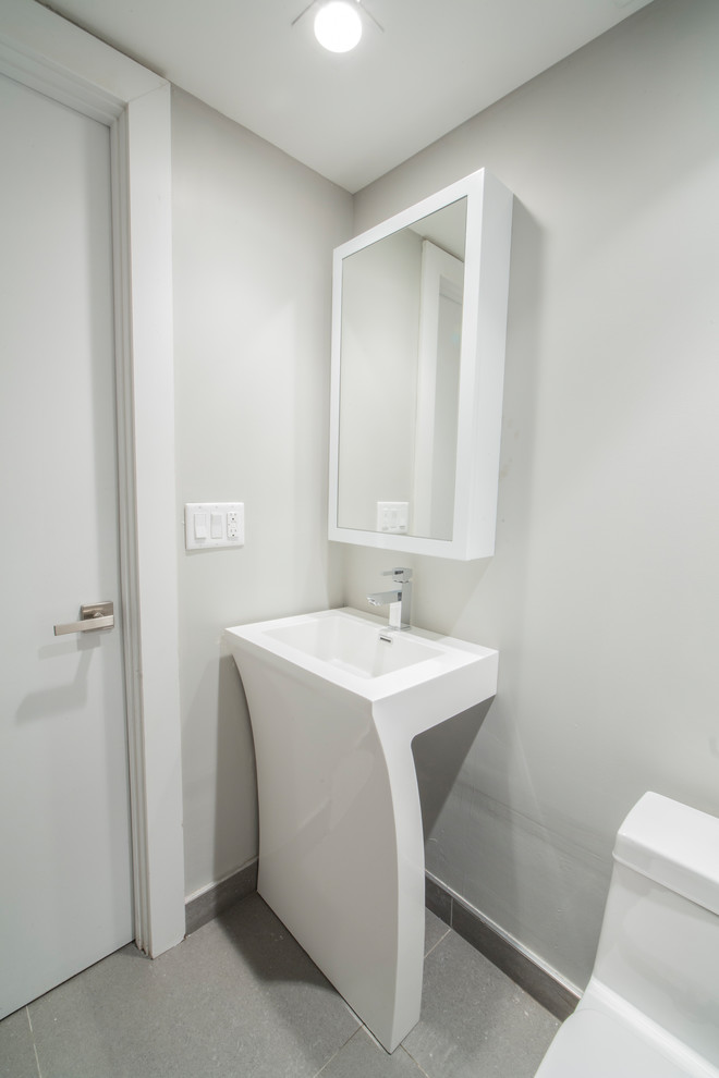 Cedar Falls pedestal - Modern - Bathroom - New York - by Fine Fixtures ...