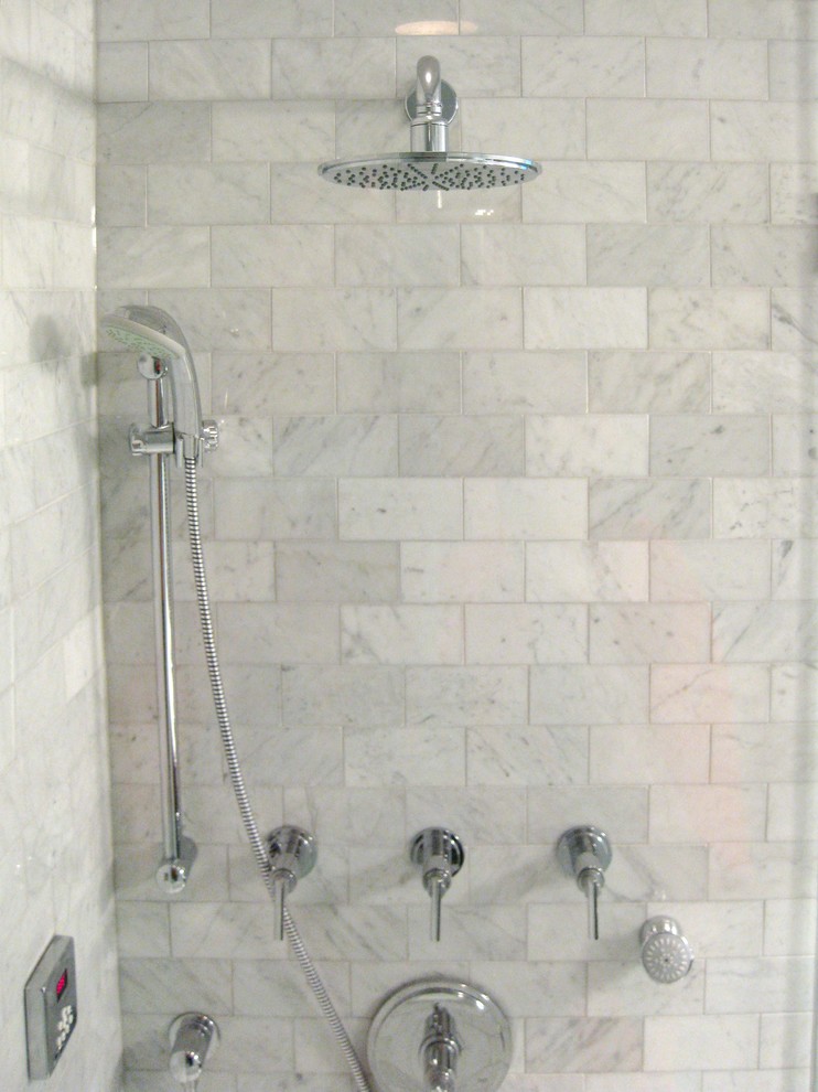 Chicago Condominium Shower - Contemporary - Bathroom - Chicago - by ...