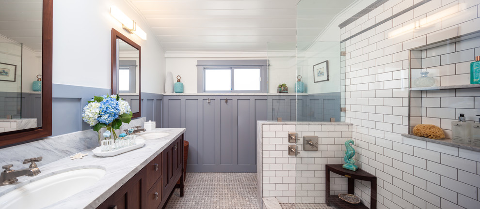 Classic Craftsman Master Bathroom - Craftsman - Bathroom - San Diego ...