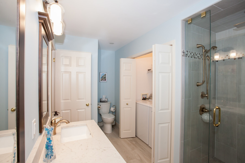 Classic Ensuite with Laundry - Transitional - Bathroom - Other - by ...
