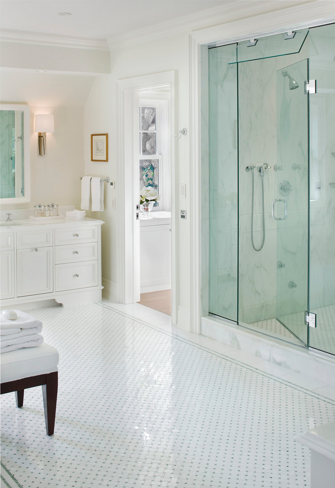 Classic home for a modern family - Traditional - Bathroom - New York ...