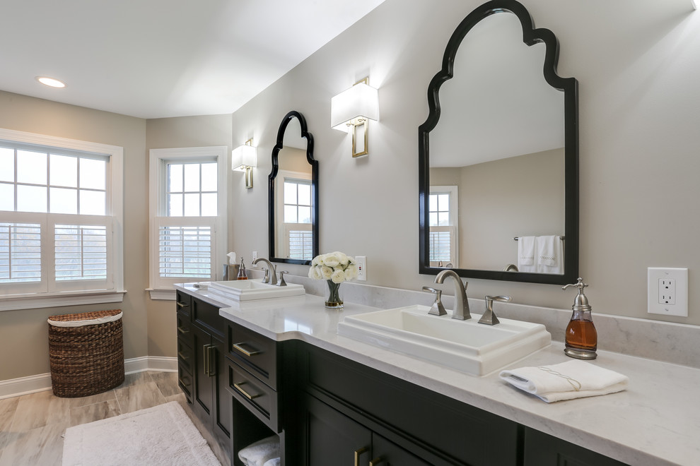 Classic Traditional Master Bathroom Design Ellicott City, MD ...
