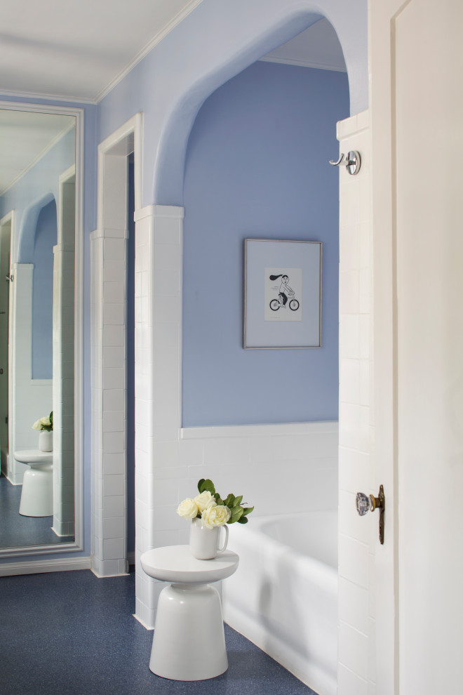 Classic Tudor With A Modern Twist - Transitional - Bathroom - Los ...