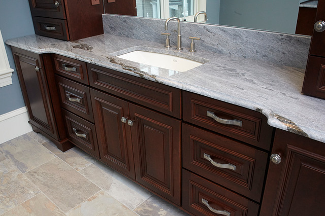 Coastal Home "His" Master Bath Vanity - Eclectic - Bathroom - Boston ...