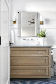Coastal Modern - Modern - Bathroom - Orange County - by Lindye Galloway ...