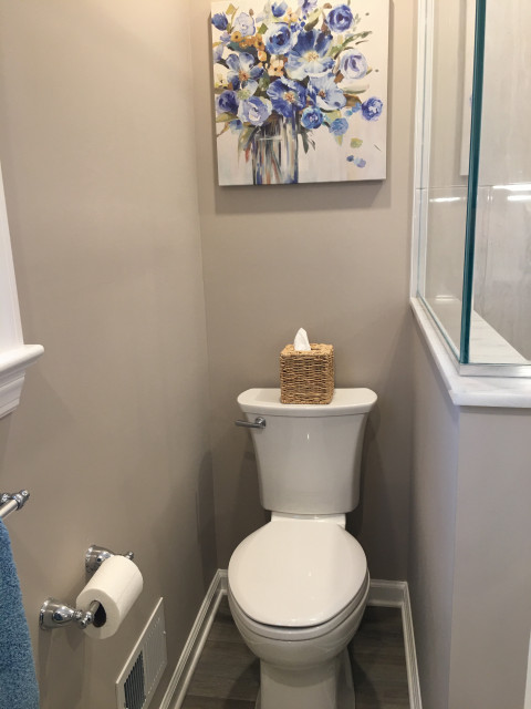 Combination Bathroom, Laundry & Utility Room - Traditional - Powder ...