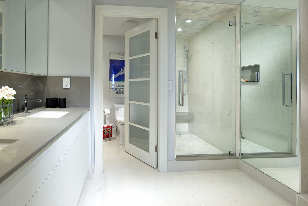 Condo Ensuite - Contemporary - Bathroom - Toronto - by Arnal ...