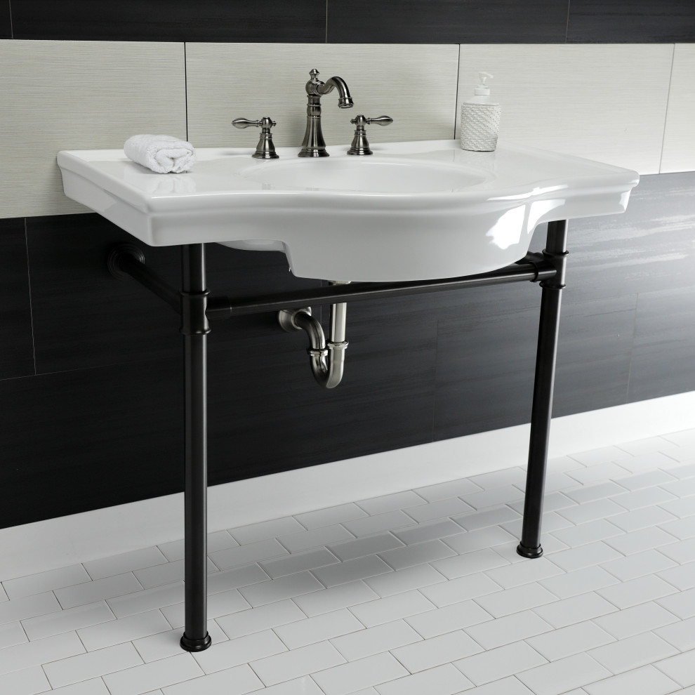 Console and Pedestal Sinks - Traditional - Bathroom - Los Angeles - by ...