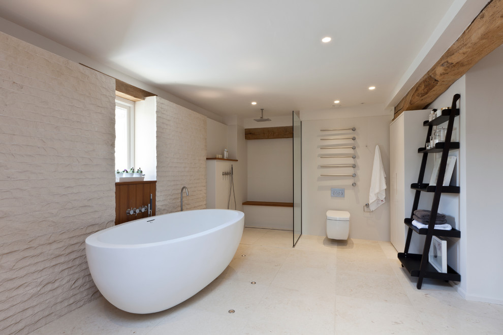 Contemporary barn conversion - Contemporary - Bathroom - London - by ...