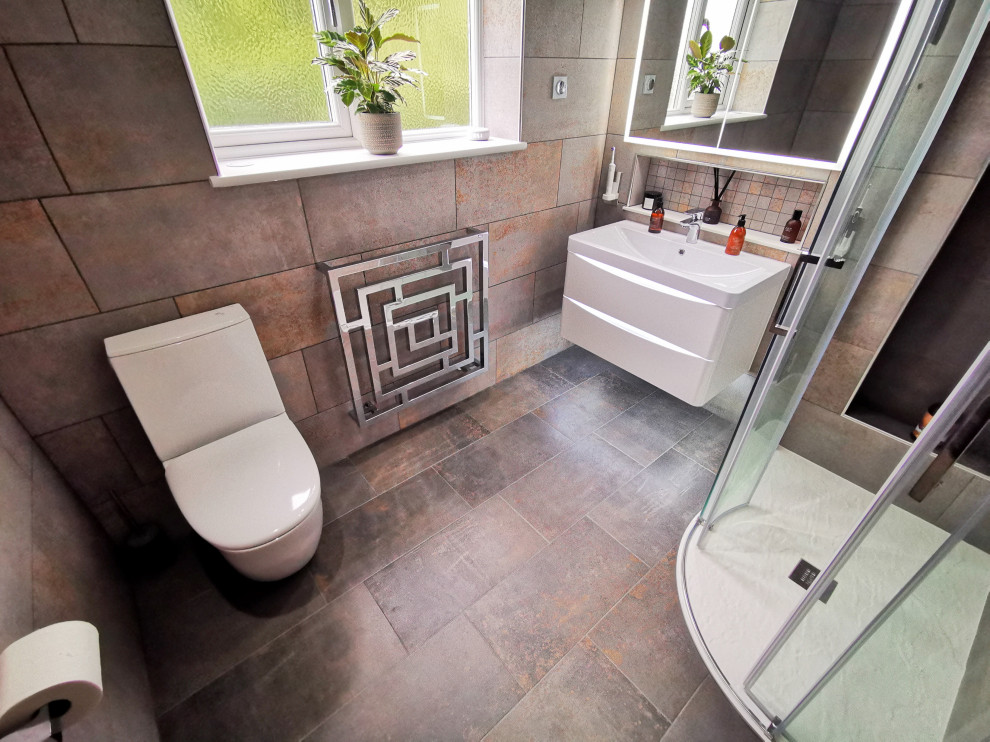 Contemporary Ensuite Stourbridge - Contemporary - Bathroom - West Midlands - by Omega ...