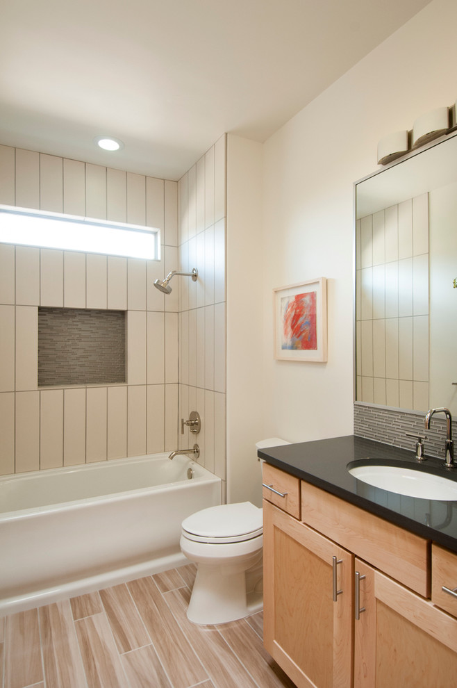 Contemporary Maple - Contemporary - Bathroom - Albuquerque - by Aesop's ...