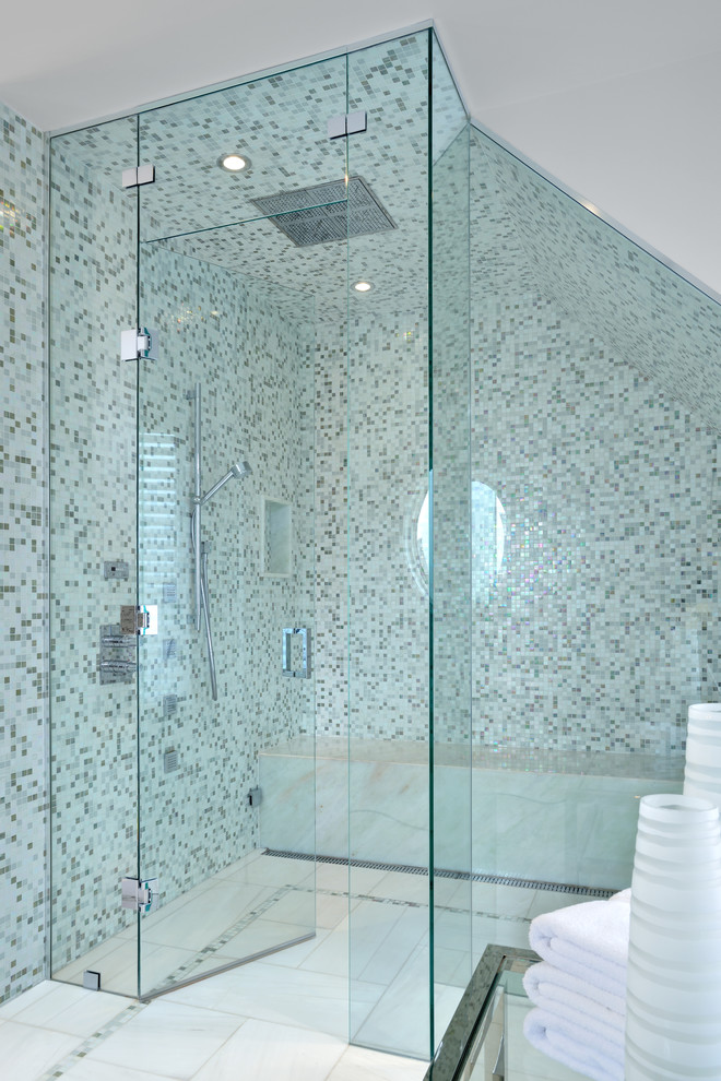 Contemporary Master Bedroom Ensuite Bath - Contemporary - Bathroom ...