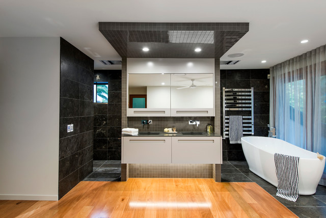 Contemporary Queensland Bathroom Design - Contemporary - Bathroom ...