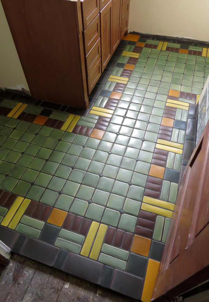 Craftsman Floor Tile - Craftsman - Bathroom - Other - by Motawi ...