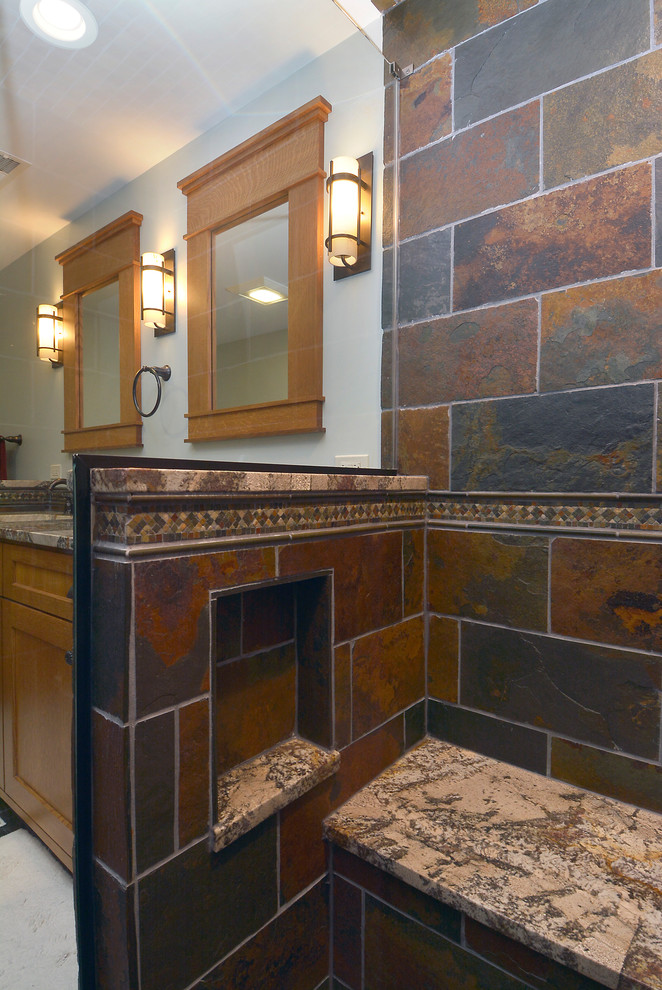 Craftsman Master Bathroom - Craftsman - Bathroom - Chicago - by Patrick ...