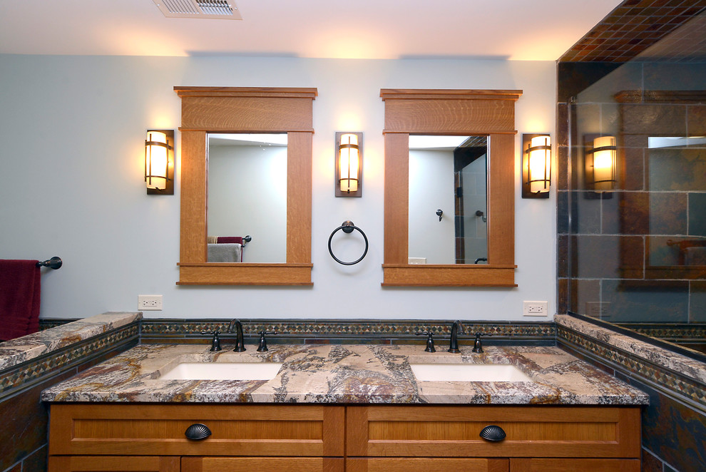 Craftsman Master Bathroom - Craftsman - Bathroom - Chicago - by Patrick ...