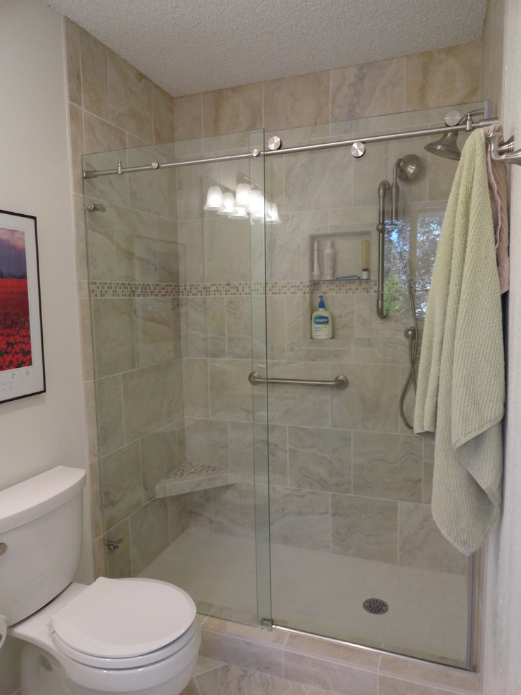 Cream Colored Bathroom - Transitional - Bathroom - Seattle - by ...