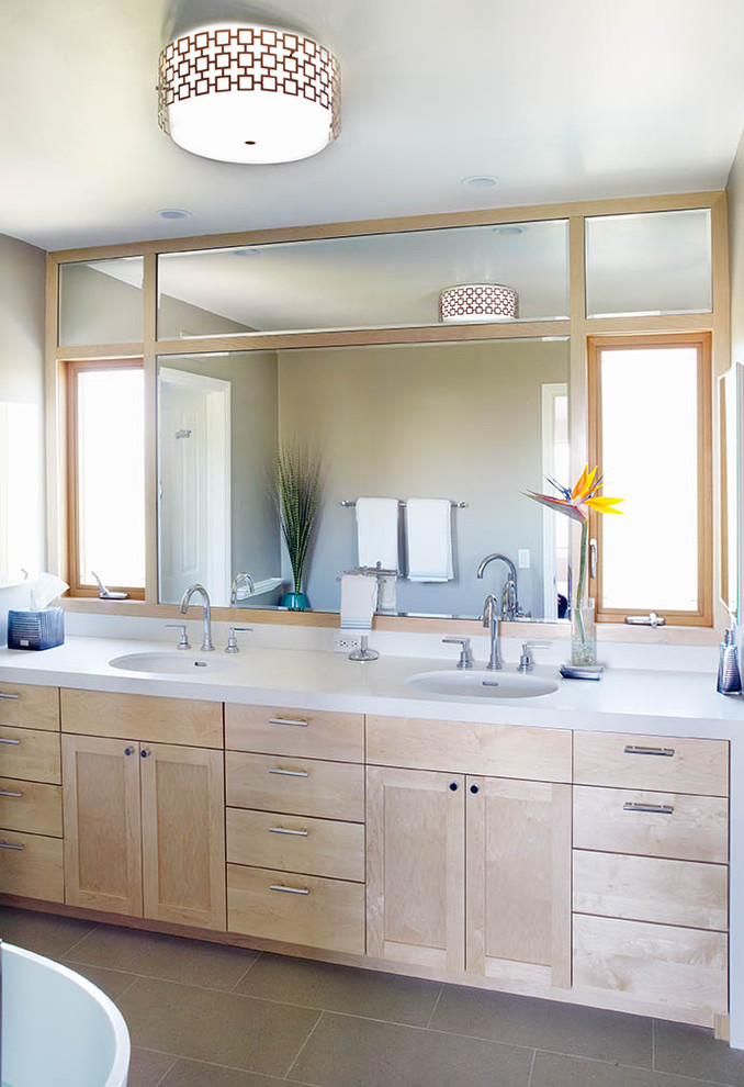 Culver Crest - Contemporary - Bathroom - Los Angeles - by Erica Islas ...