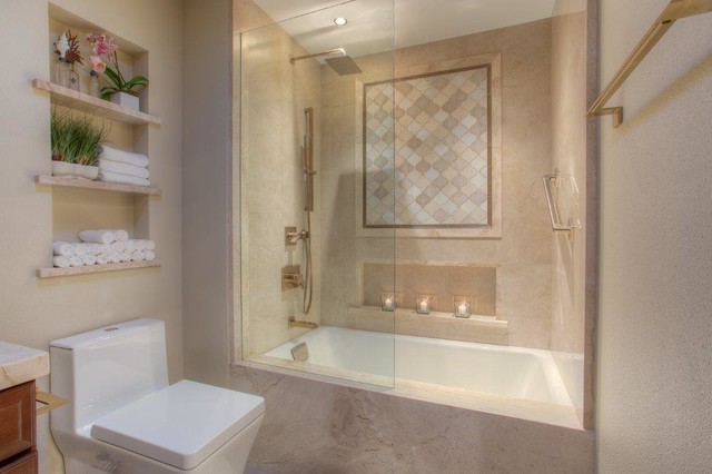 Custom Built Shower - Contemporain - Salle de Bain - Seattle - par ctm ...