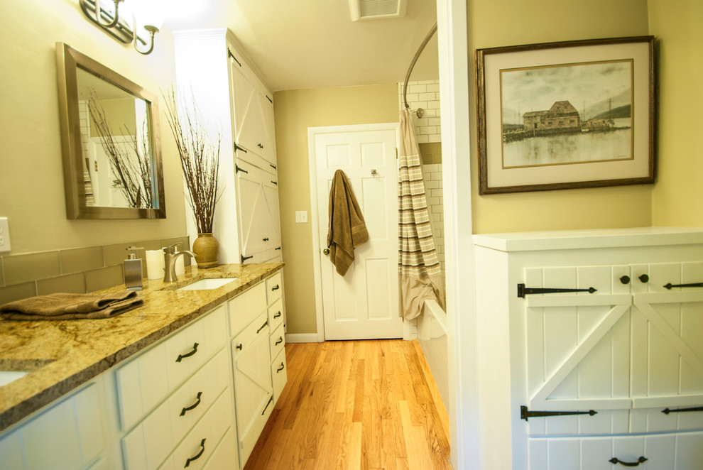 Custom DIY Bathroom doors - Traditional - Bathroom - Portland - by ...
