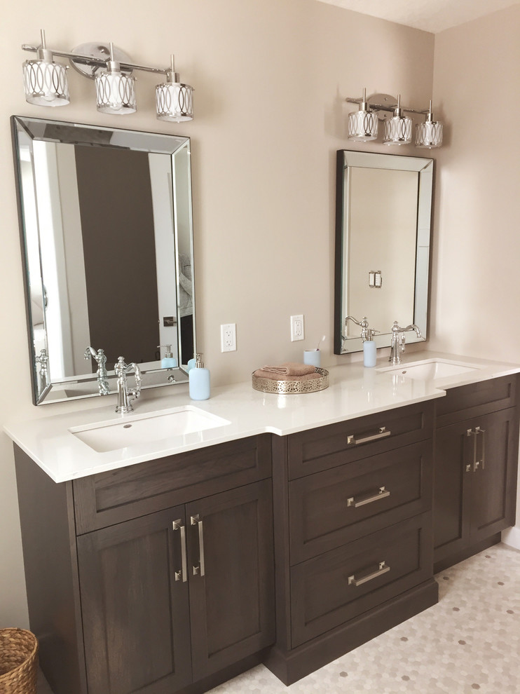 Custom Double Sink Vanity - Bathroom - Calgary - by Hiebert Cabinets ...