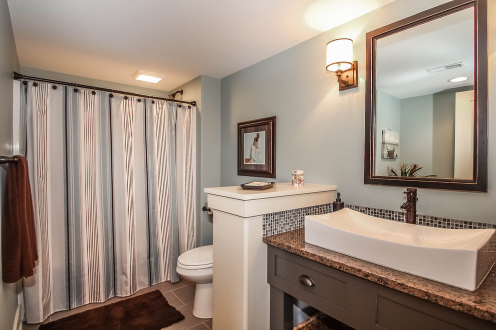 Custom Finished Basement - Traditional - Bathroom - Grand Rapids - by Z Design Studio, LLC | Houzz