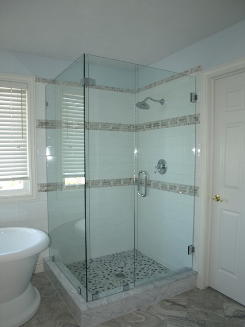 Custom Frameless Showers - Transitional - Bathroom - Salt Lake City - by Sawyer Glass Inc | Houzz IE