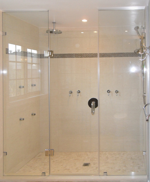 Custom Inline Shower Door - Moderne - Salle de Bain - Toronto - par ...