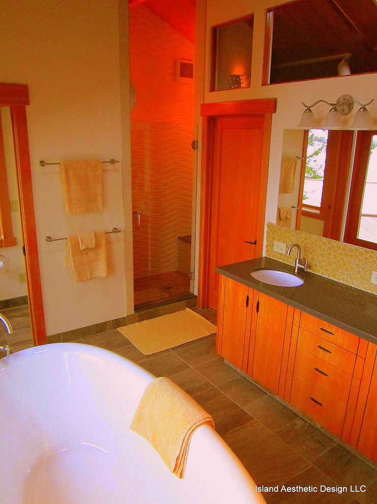 Custom Master Bathroom - Contemporary - Bathroom - Seattle - by Design ...