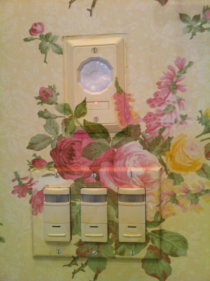 Custom Painted Electrical Outlets - Traditional - Bathroom - Miami - by ...