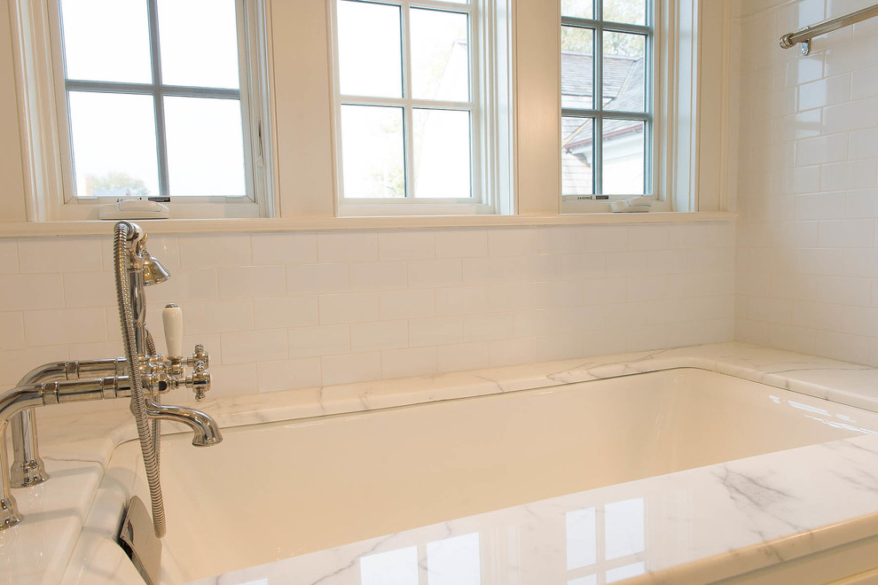 Custom Riverfront Home - Traditional - Bathroom - New York - by CMM ...