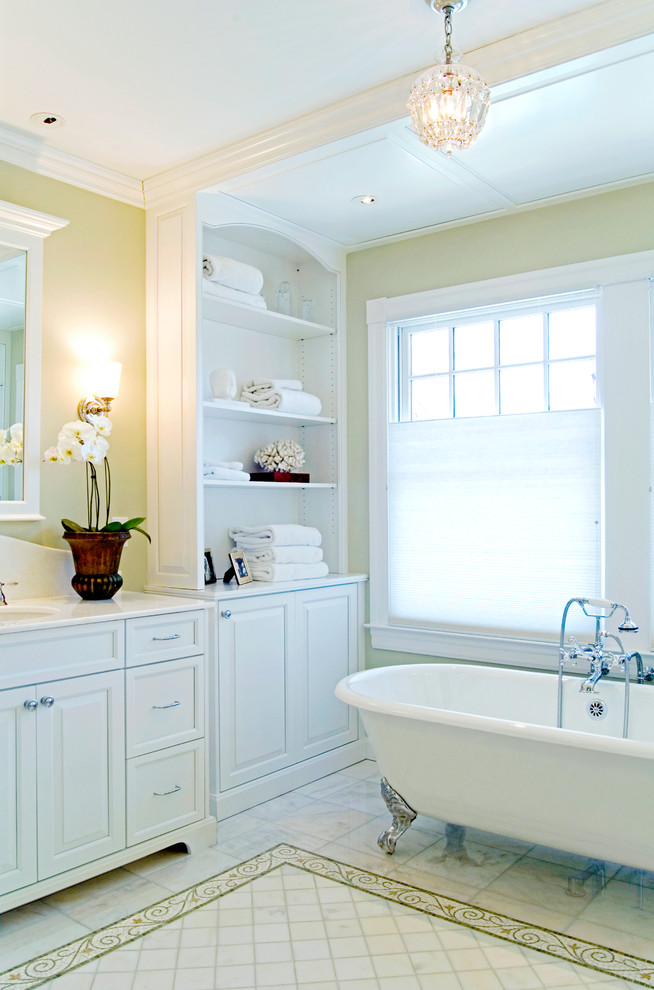 Custom Shingle-Style Colonial - Traditional - Bathroom - Philadelphia ...