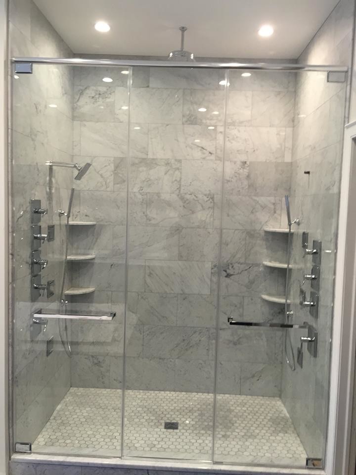 Custom Shower Enclosures - Modern - Bathroom - New York - by Interior ...