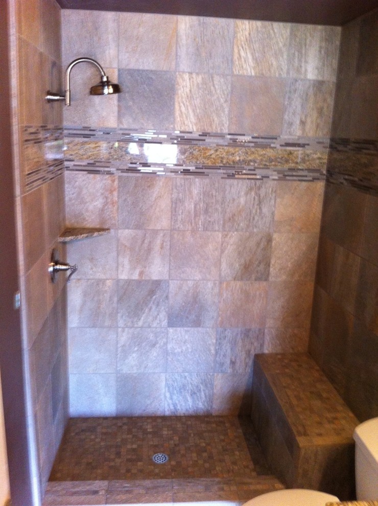 Custom Shower Examples of our work - Craftsman - Bathroom - Sacramento ...