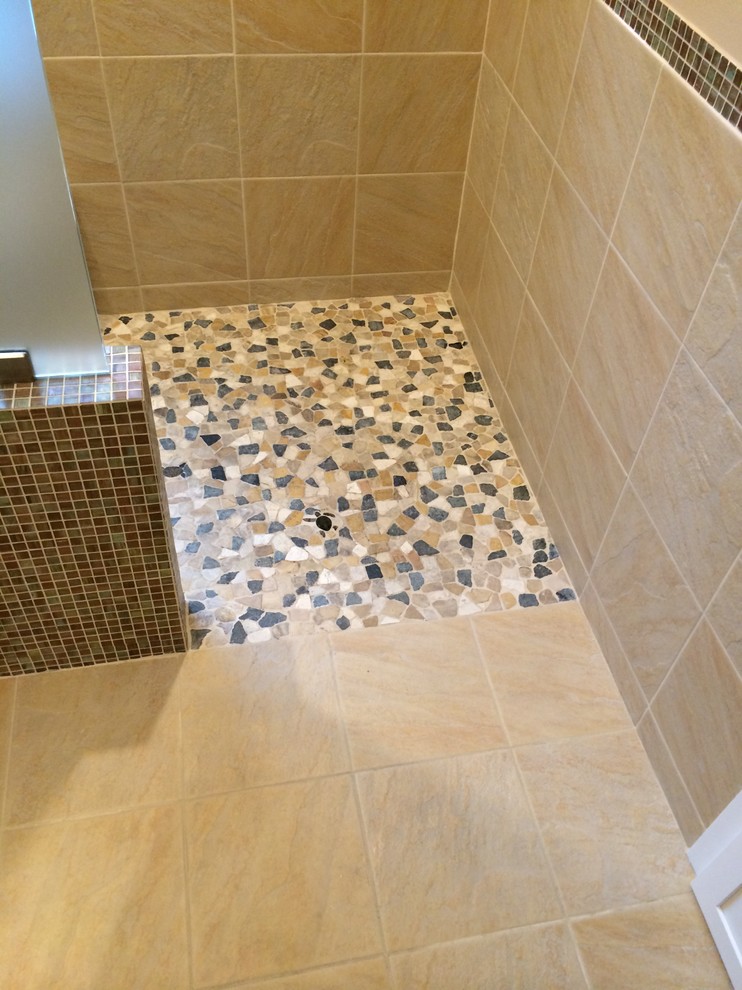 Custom Tile Inlay Bathroom - Beach Style - Bathroom - Hawaii - by All ...