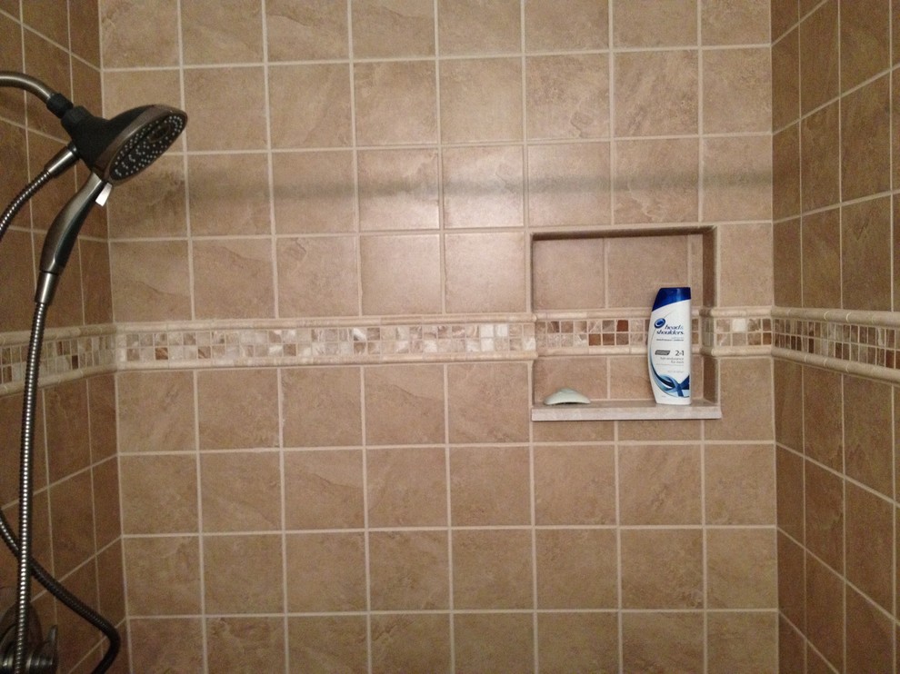 Custom tile shower - Traditional - Bathroom - New York - by Jackie's ...