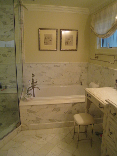 Custom Tub/Shower Combination - Transitional - Bathroom - New York - by ...