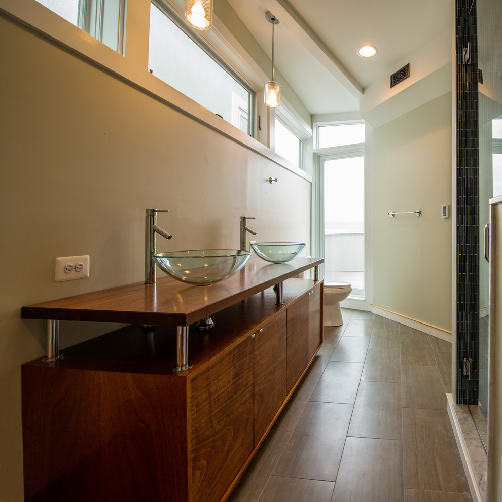 Custom Urban Rebuilders :: Baltimore Rowhome - Contemporary - Bathroom ...