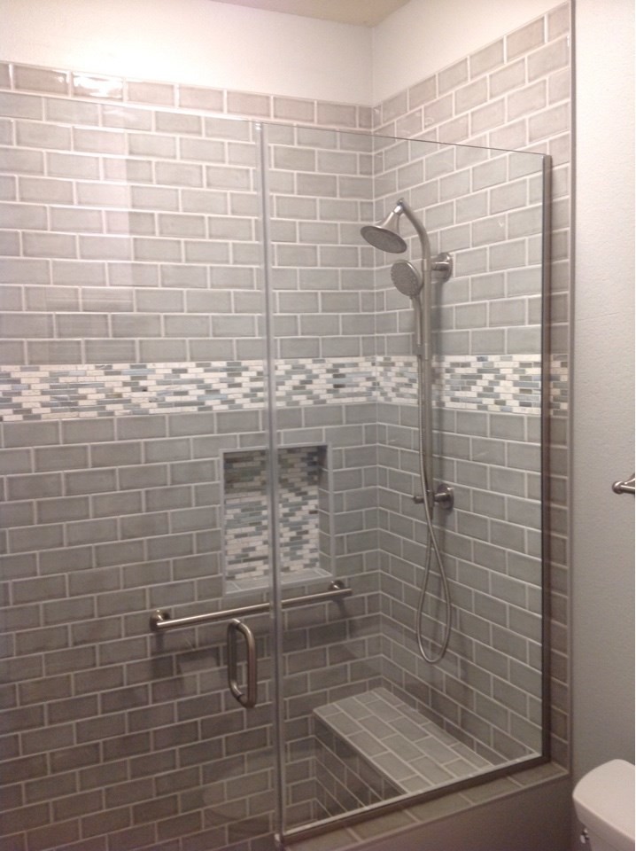Custom Walk-In Shower Remodels (Various Locations) - Traditional ...