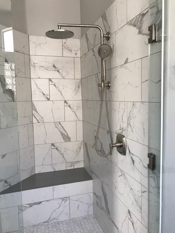 Custom Walk-In Shower Remodels (Various Locations) - Modern - Bathroom ...