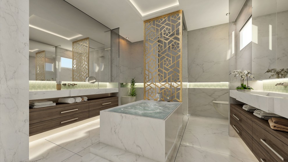 Dar al Hussein Shaikh - Modern - Bathroom - Other - by Naga Architects ...