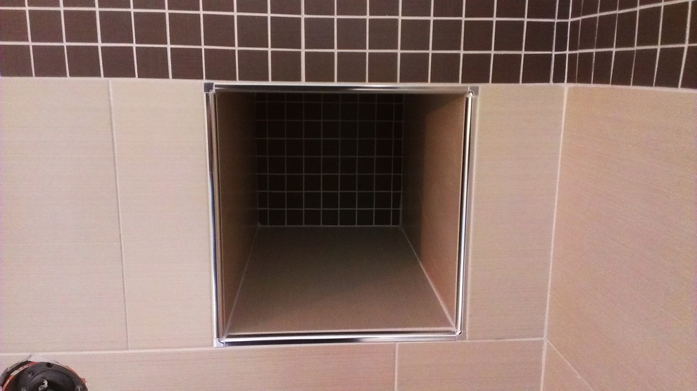 deep shower niche - Modern - Bathroom - Atlanta - by Ensotile - Atlanta ...