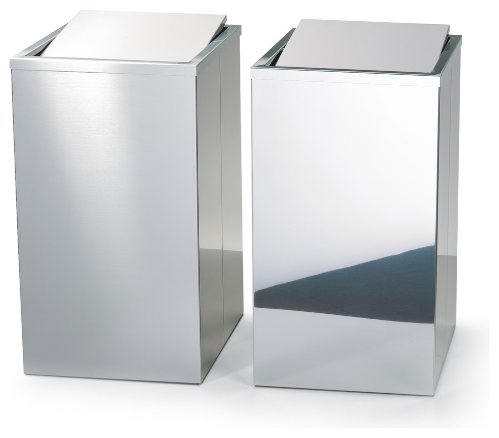 Designer Wastebaskets / Trashcans - Contemporary - Bathroom - Miami ...