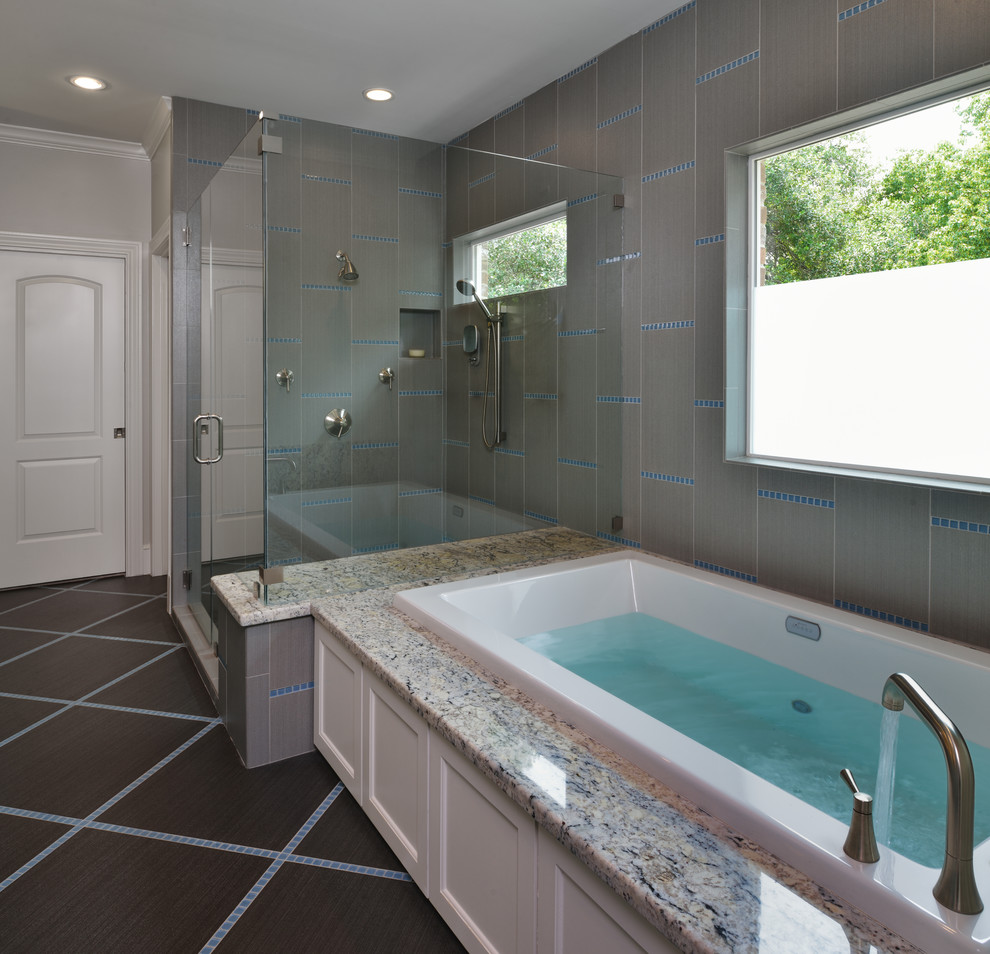 Dignified Dwellings - Transitional - Bathroom - Houston - by Laura ...