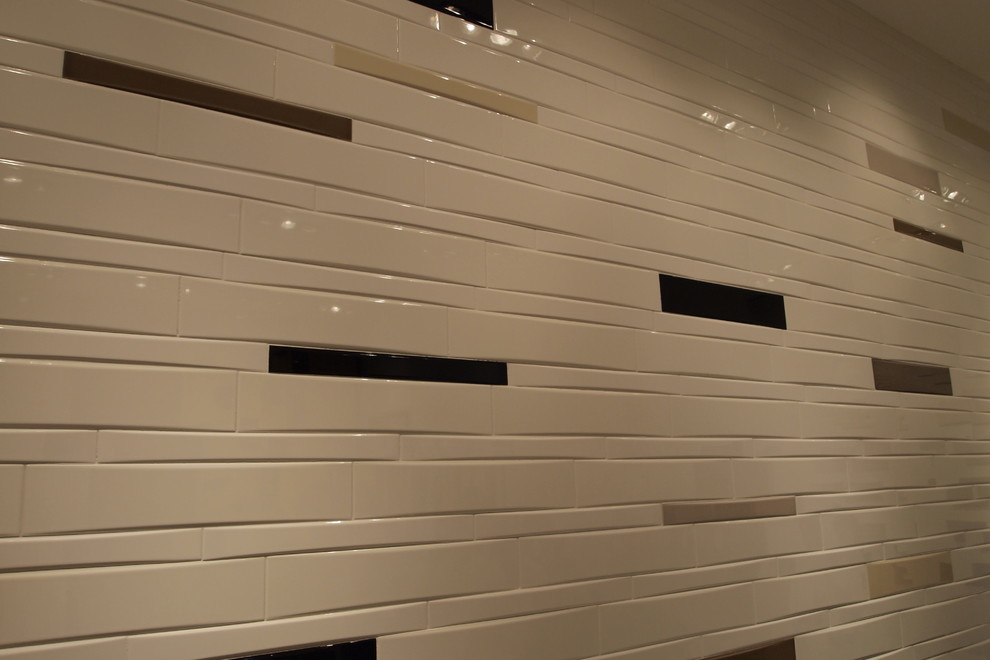 Dimensional Wall Tile - Contemporary - Bathroom - Dallas - by Horizon ...
