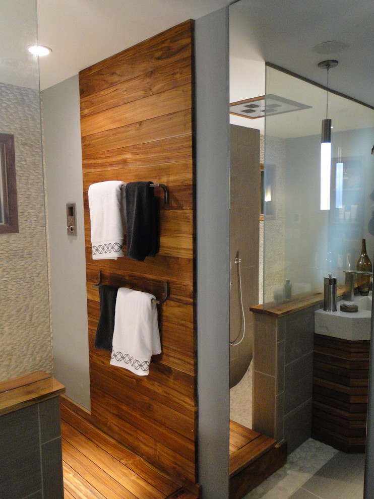 DIY Network - "Bath Crashers " - Contemporary - Bathroom - Sacramento ...