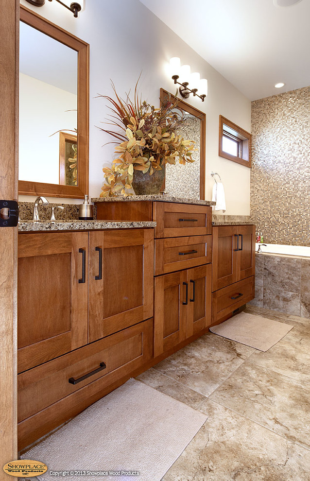 Door style: Pendleton W | Species: Maple | Finish: Harvest, Autumn ...